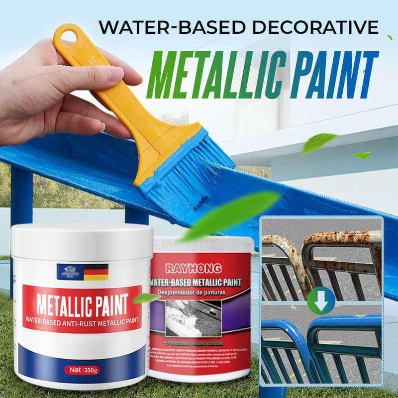 Water-based Metal Rust Remover Metallic Paint – fupcap