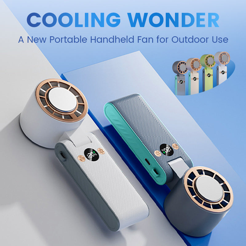 Portable Handheld & Foldable Silent Cooling Fan – fupcap