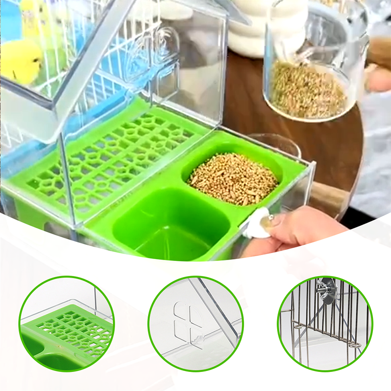Pull-Out External Parrot Feeder – fupcap